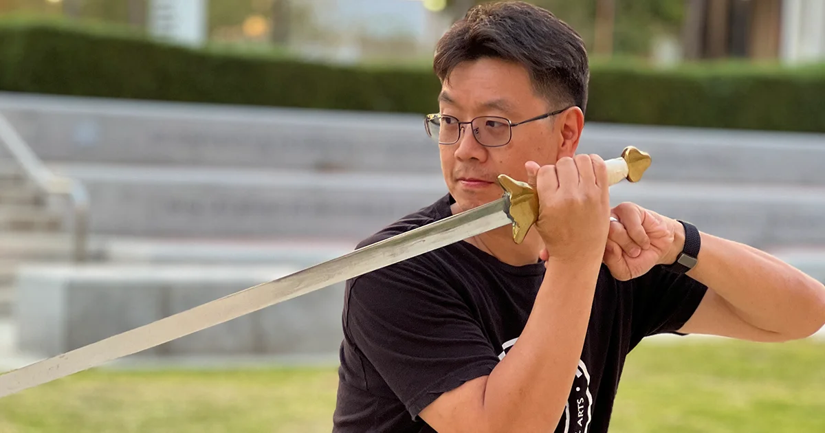Tai Chi Weapons Forms—Yang Style Sword, Saber, Stick & Spear